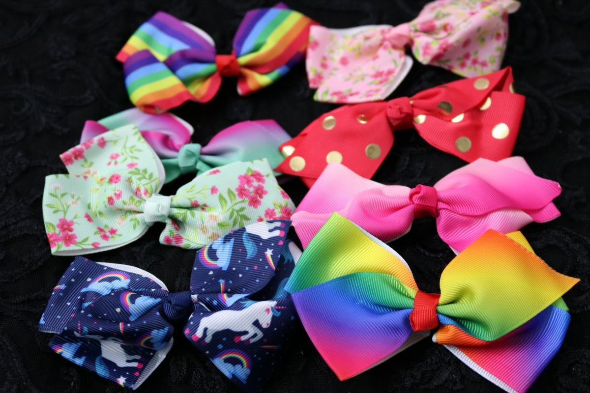 Bows (multi- coloured) – Orbit Kids Costumes