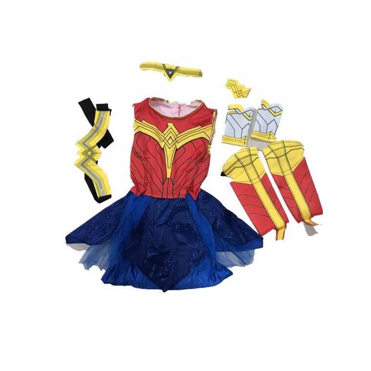 DC Super Hero Girls Deluxe Wonder Woman Child Costume – Orbit Kids Costumes